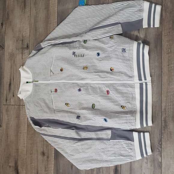 Sesame Street | Jackets & Coats | Nwt Sesame Street Striped Character ...